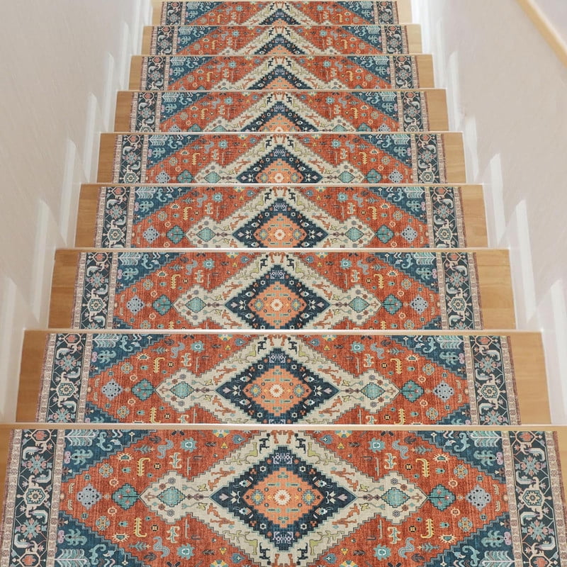 Aonewoe Non Slip Stair Treads for Wooden Steps Indoor, 15 Pack 8"x30 ...