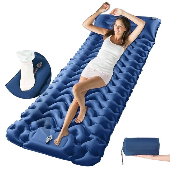 Camping Pad,Extra Thickness 3.9'' Inflatable Sleeping Pad for Camping ...