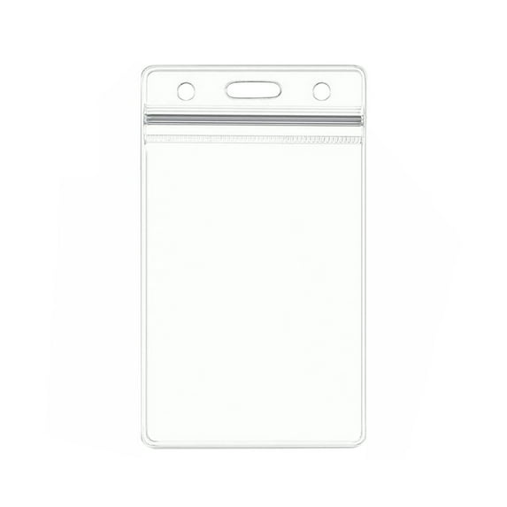 Aonity 10X Transparent Name Badge Card Holder， Soft Vinyl Plastic ...