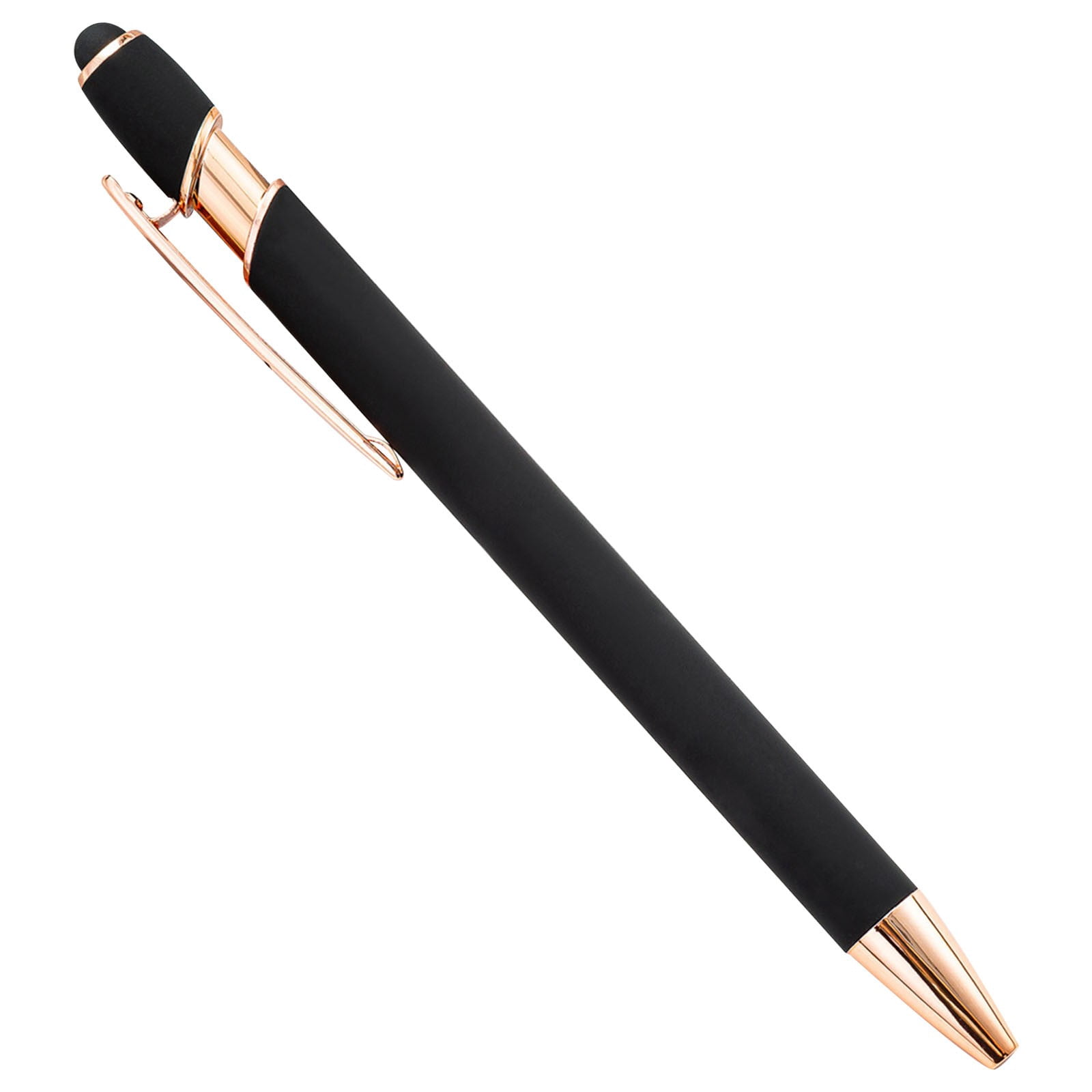 Aonity Aluminum Rod Press Ballpoint Pen 2 Black, Personalised Pens ...