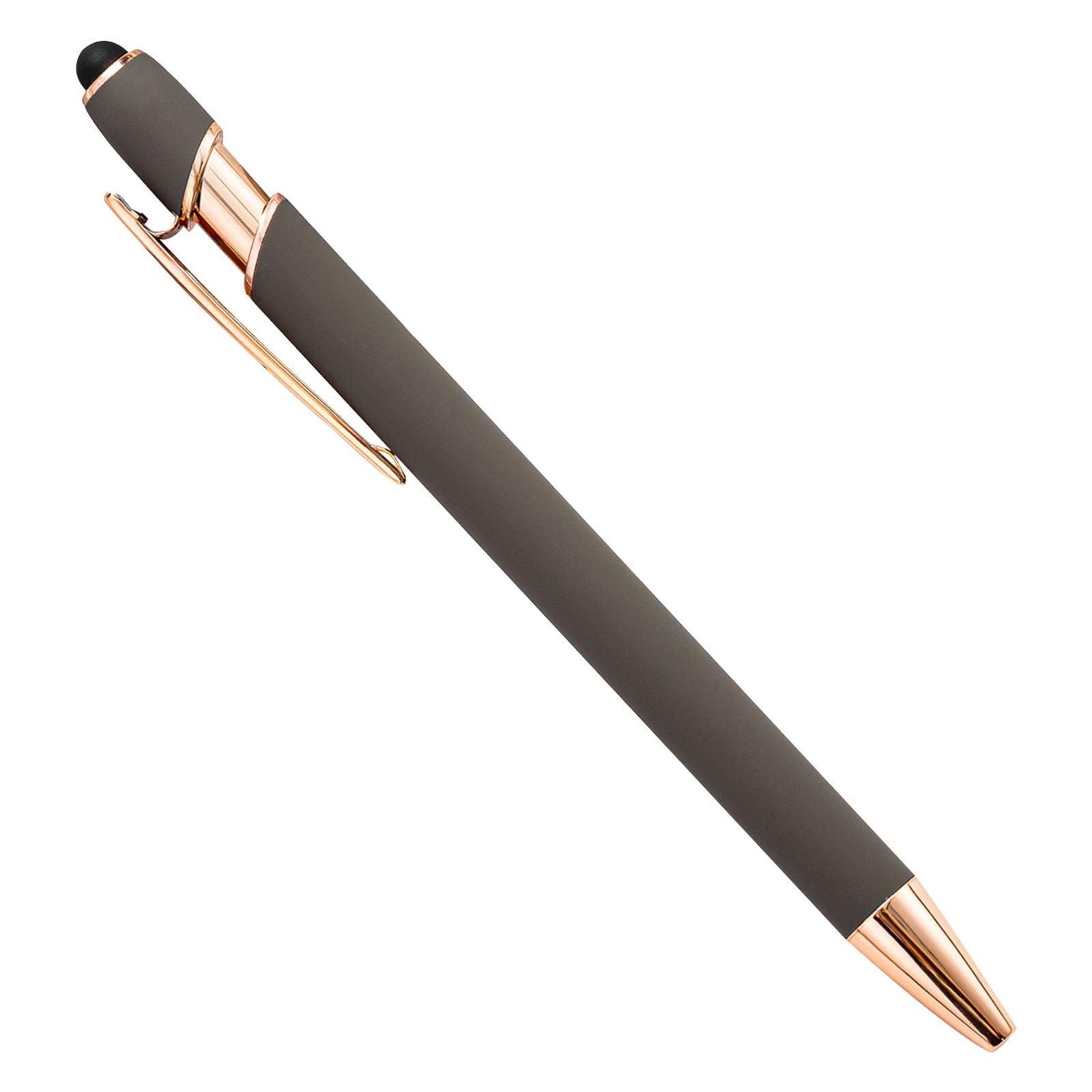 Aonity Aluminum Rod Press Ballpoint Pen 2 Gray, Personalised Pens ...