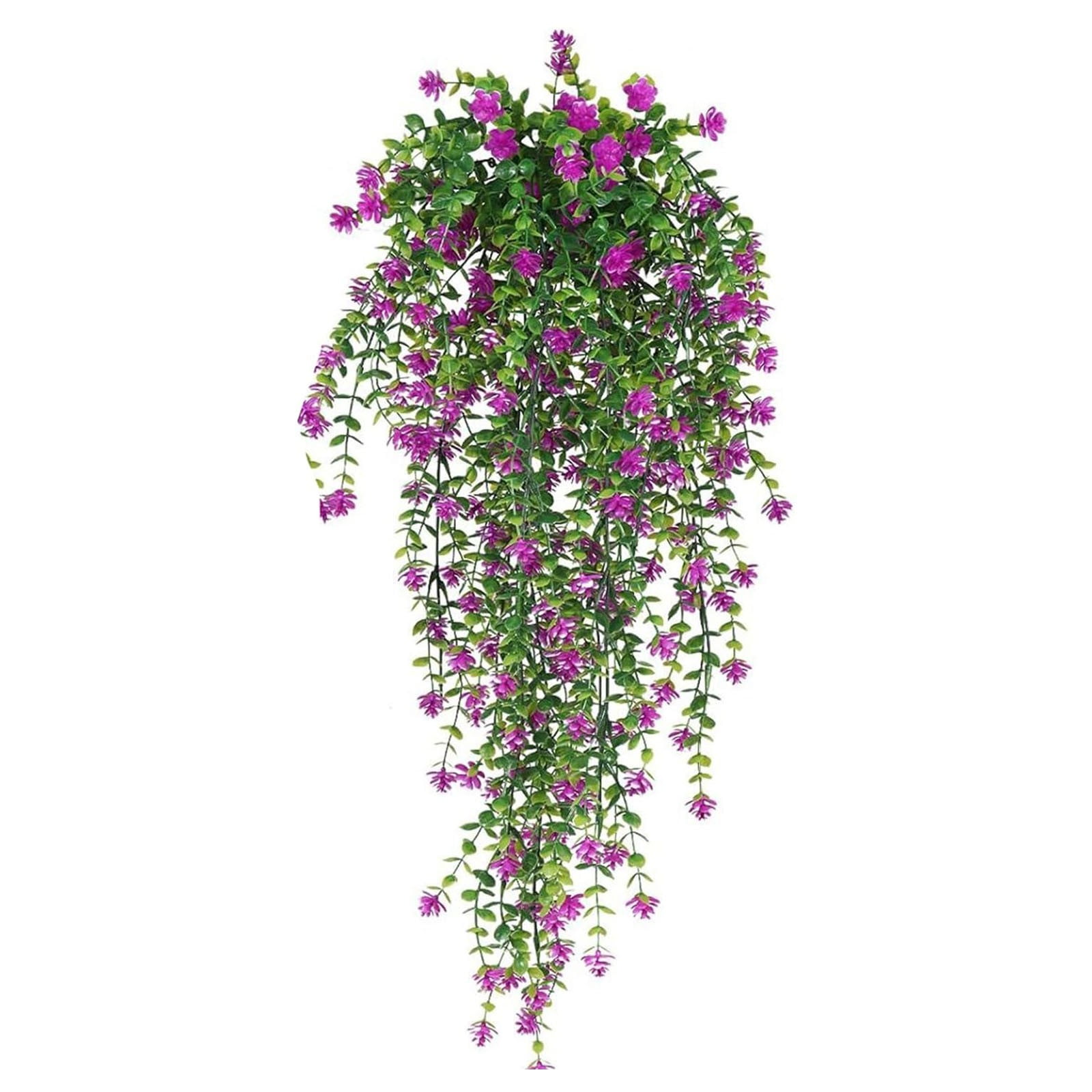 Aonity Artificial Eucalyptus Flower Vine Red Lotus， Artificial Hanging ...