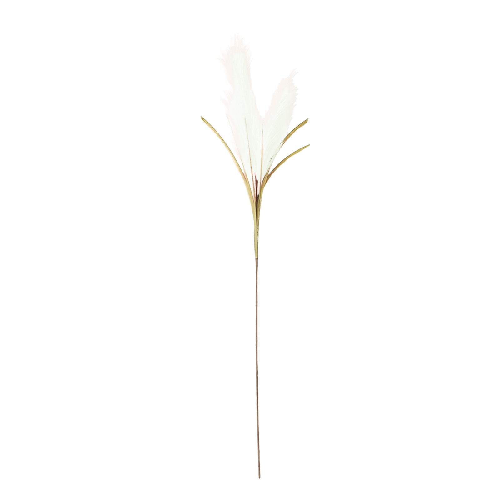 Aonity Artificial Reed Decoration, Milky White， Bouquet Artificial ...