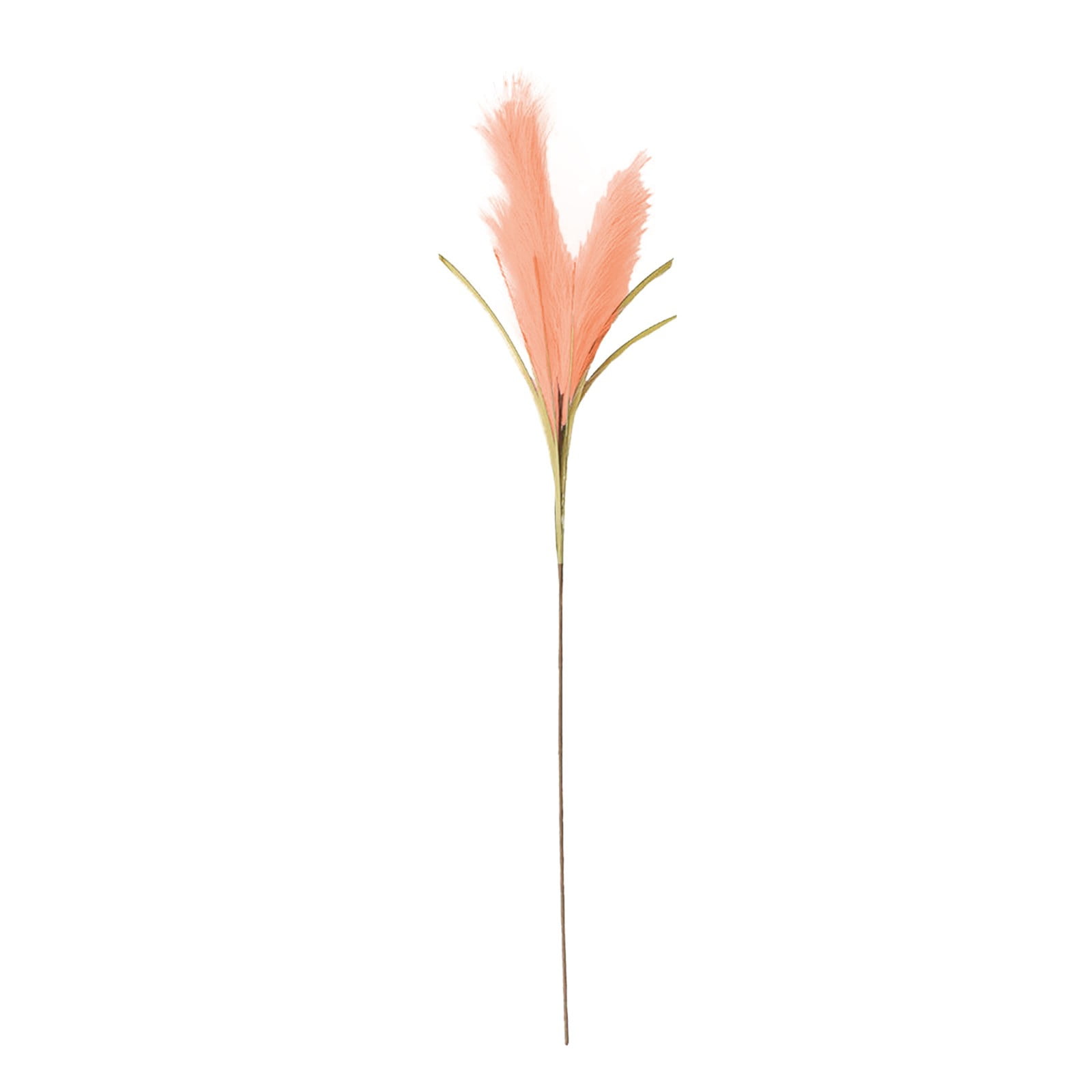 Aonity Orange Artificial Reed Decoration， Bouquet Artificial Grass ...