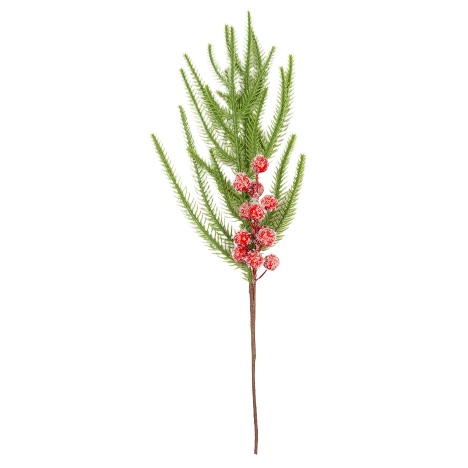 Aonity Simulated Pine Needles Single Norfolk Pine F, Branches Picks ...