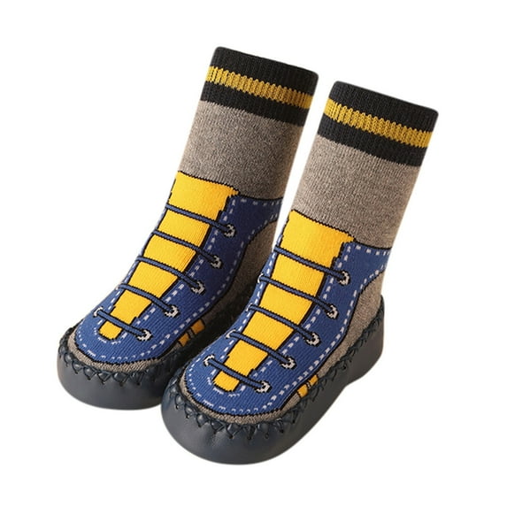 Aoochasliy Christmas Fuzzy Socks Casual Toddler Baby Boy Girl Cartoon ...