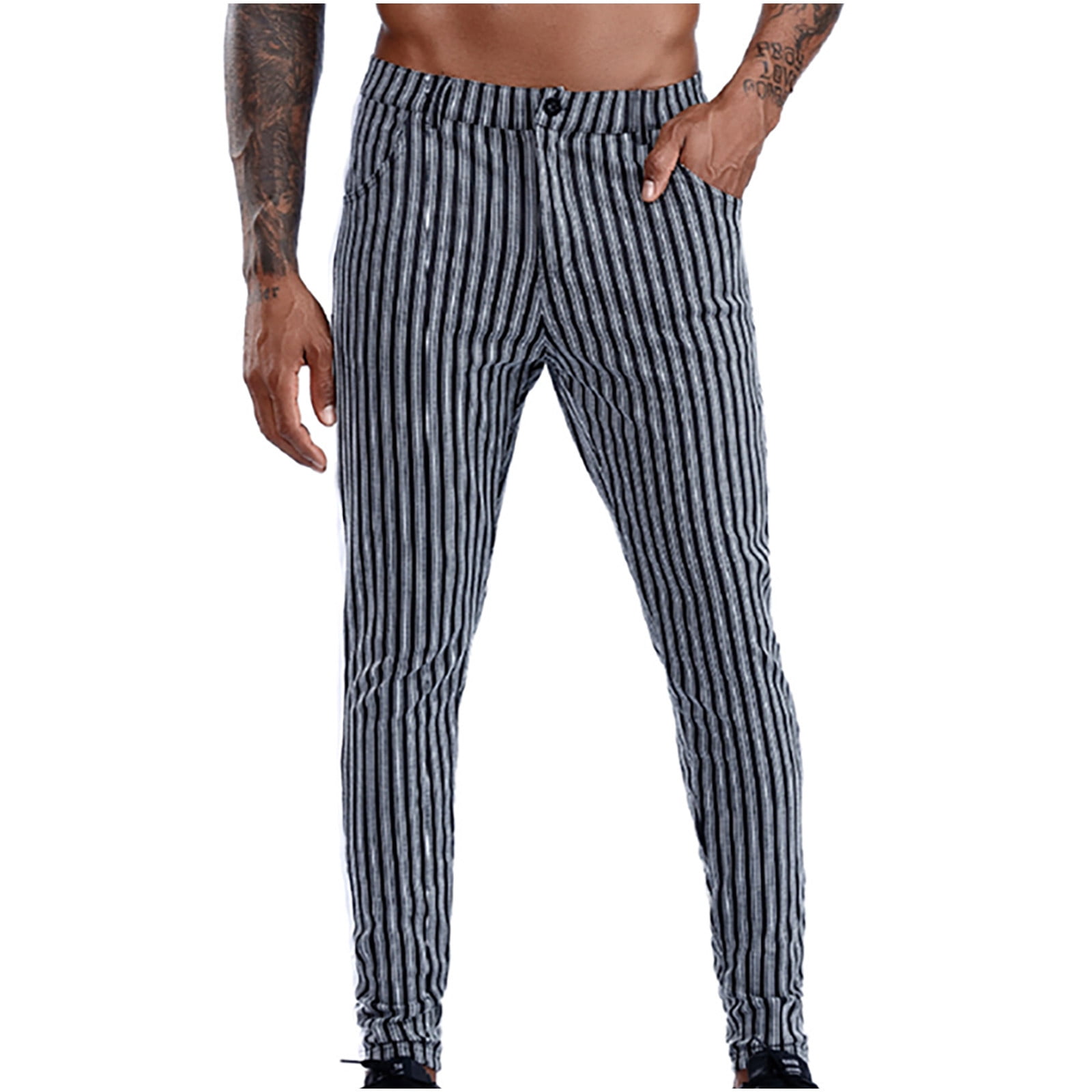 Aoochasliy Mens Jeans Clearance Reduced Price Men's Striped Belt ...