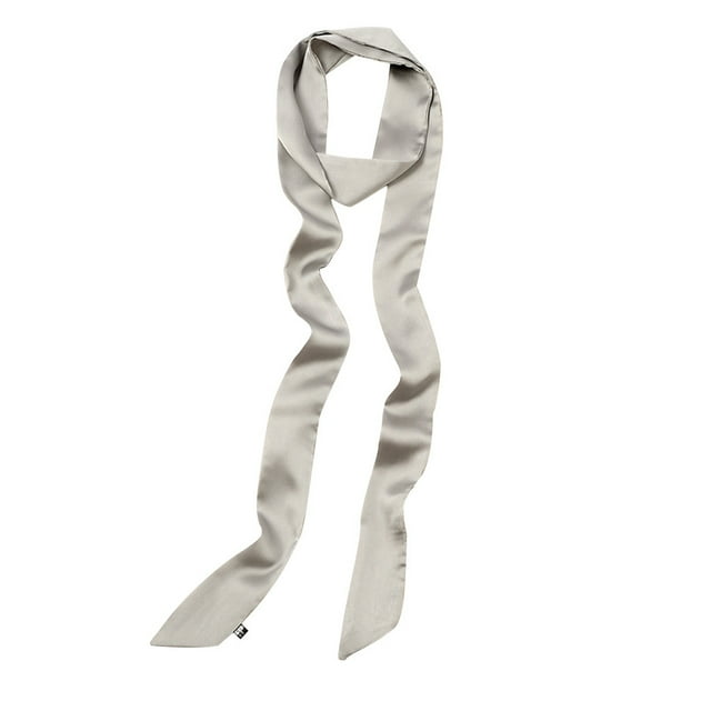 Aoochasliy Winter Scarfs Silk Thin Slender Narrow Scarves Women's ...