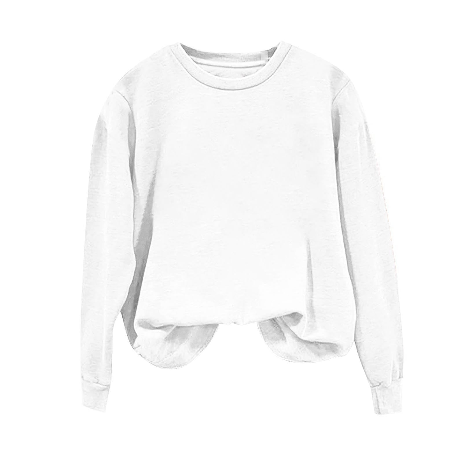 Aoochasliy Women's Sweatshirt Add Your Own Text Design Personalized ...