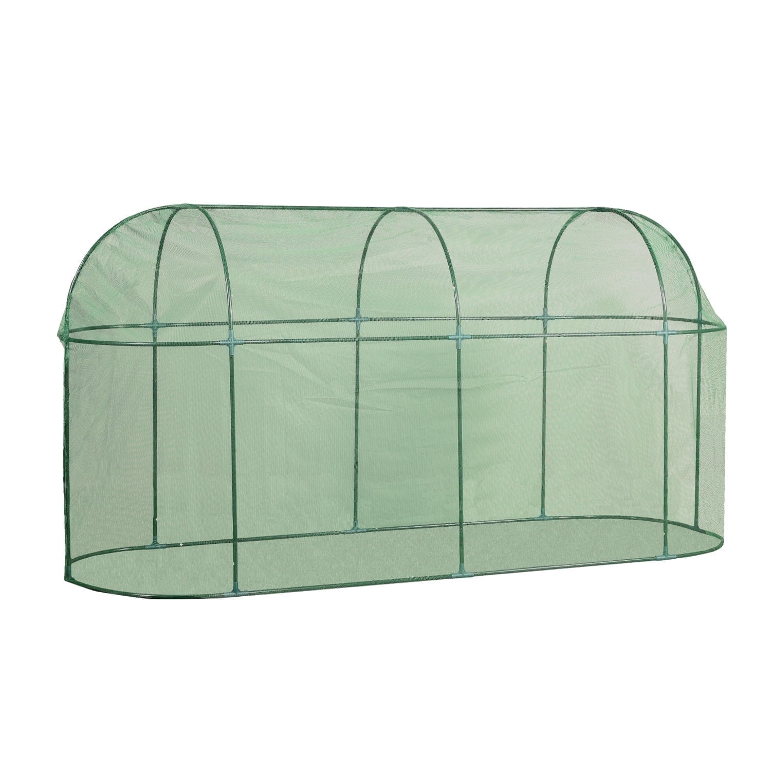 Aoodor Crop Cage, 10' x 3.3' x 5' Plant Protection Netting Tent with ...