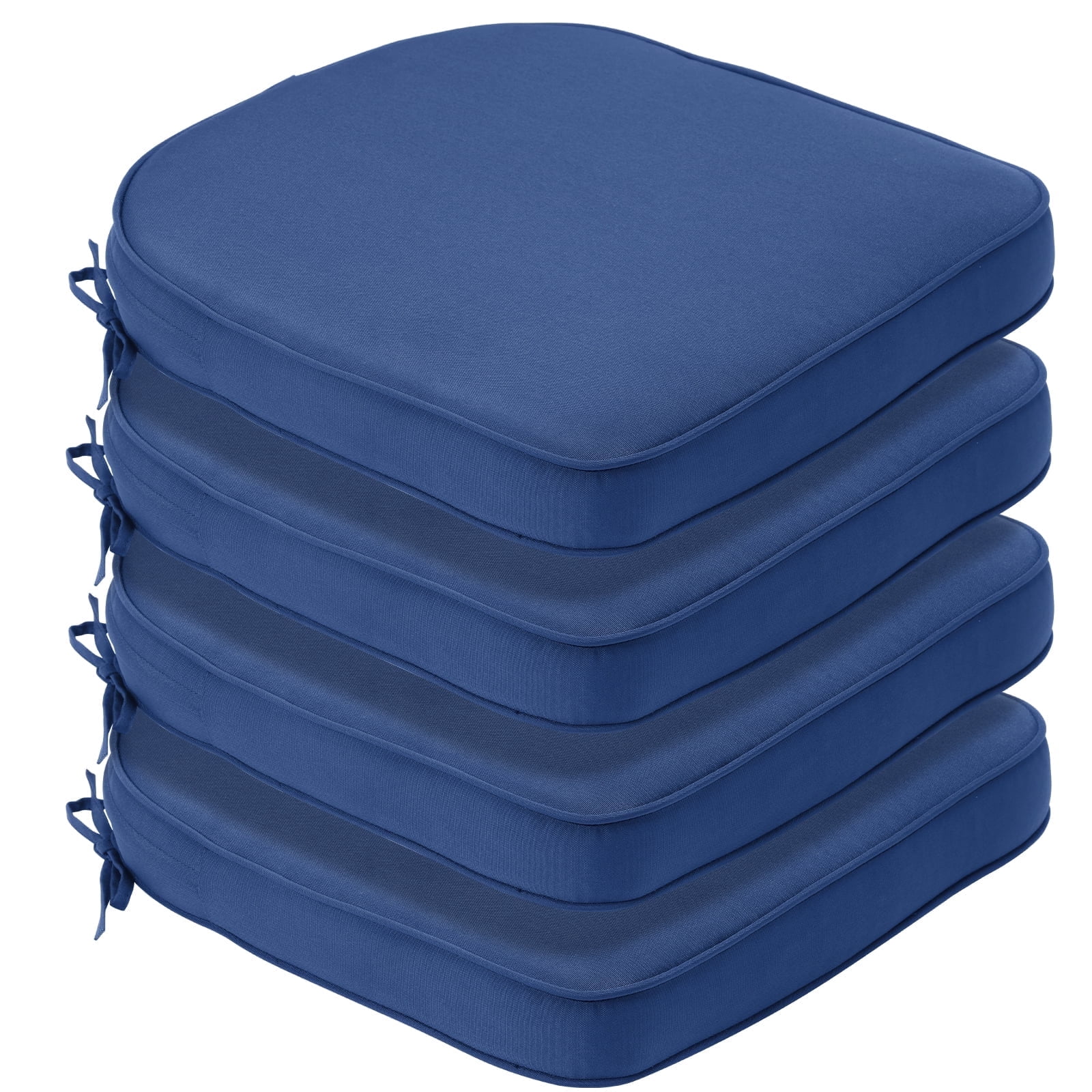Aoodor 18"x19" Outdoor Chair Cushion, Fade-Resistant Polyester Chair ...