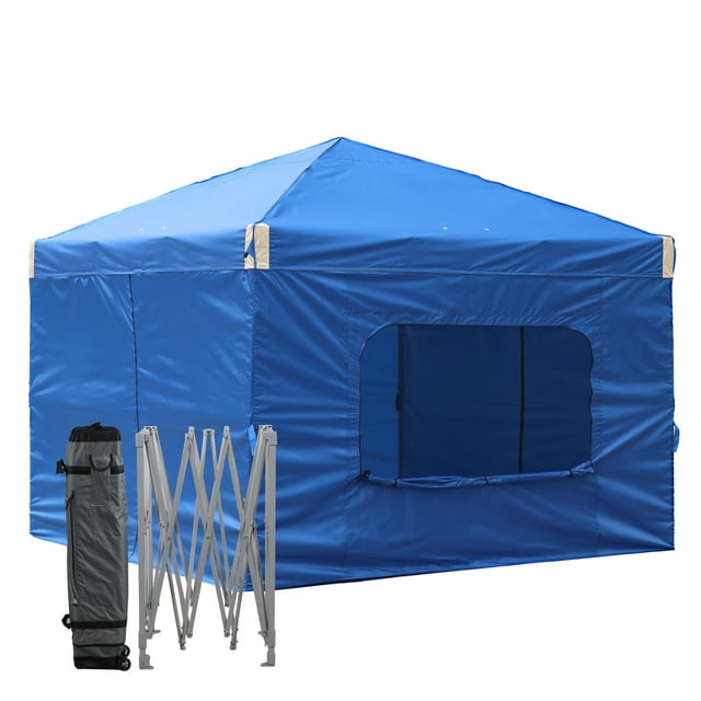 Aoodor Pop Up Canopy Tent with Removable Mesh Window Sidewalls ...