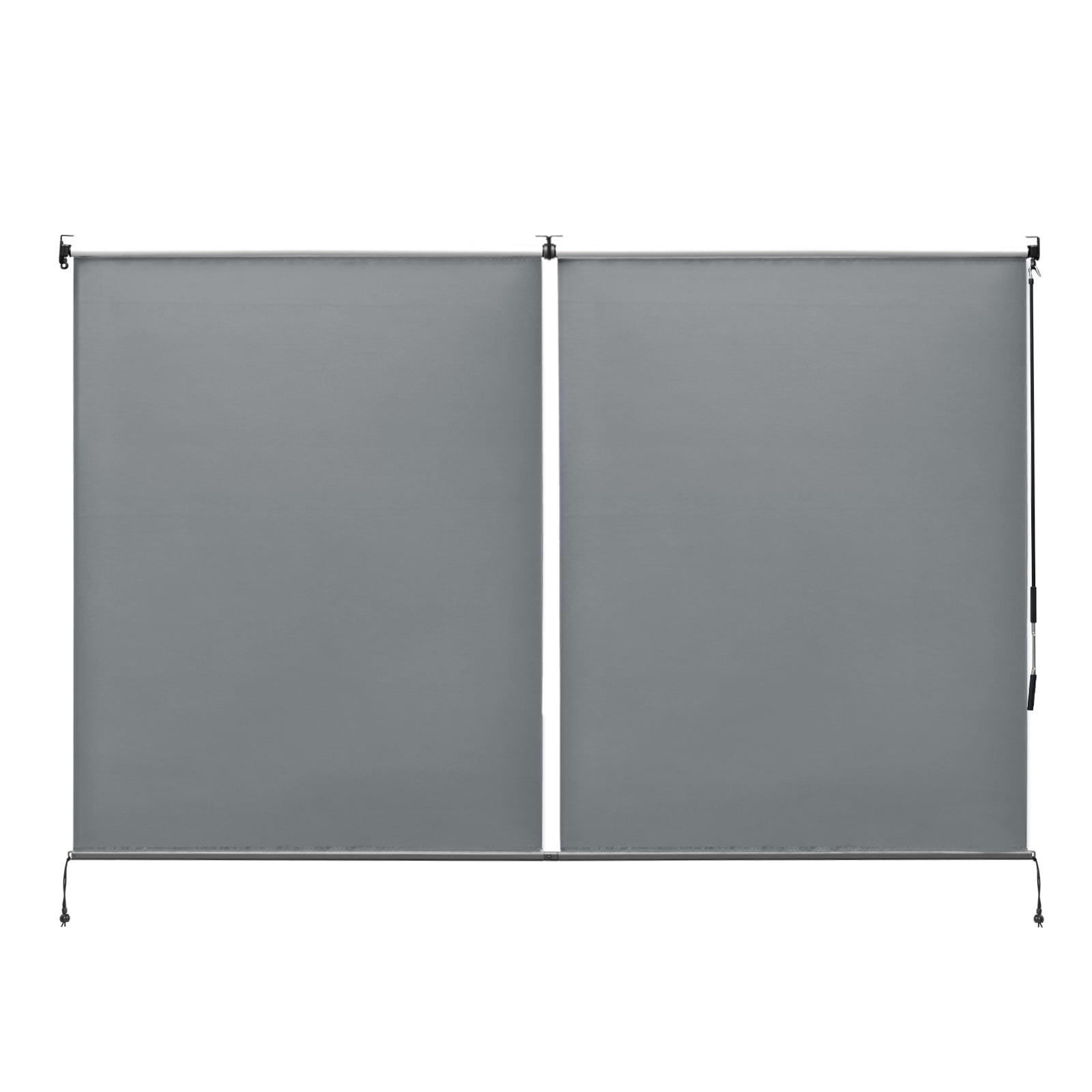 Aoodor Roller Shade, Cordless Aluminum Pergola Curtains, 4.8' x 6', UV ...