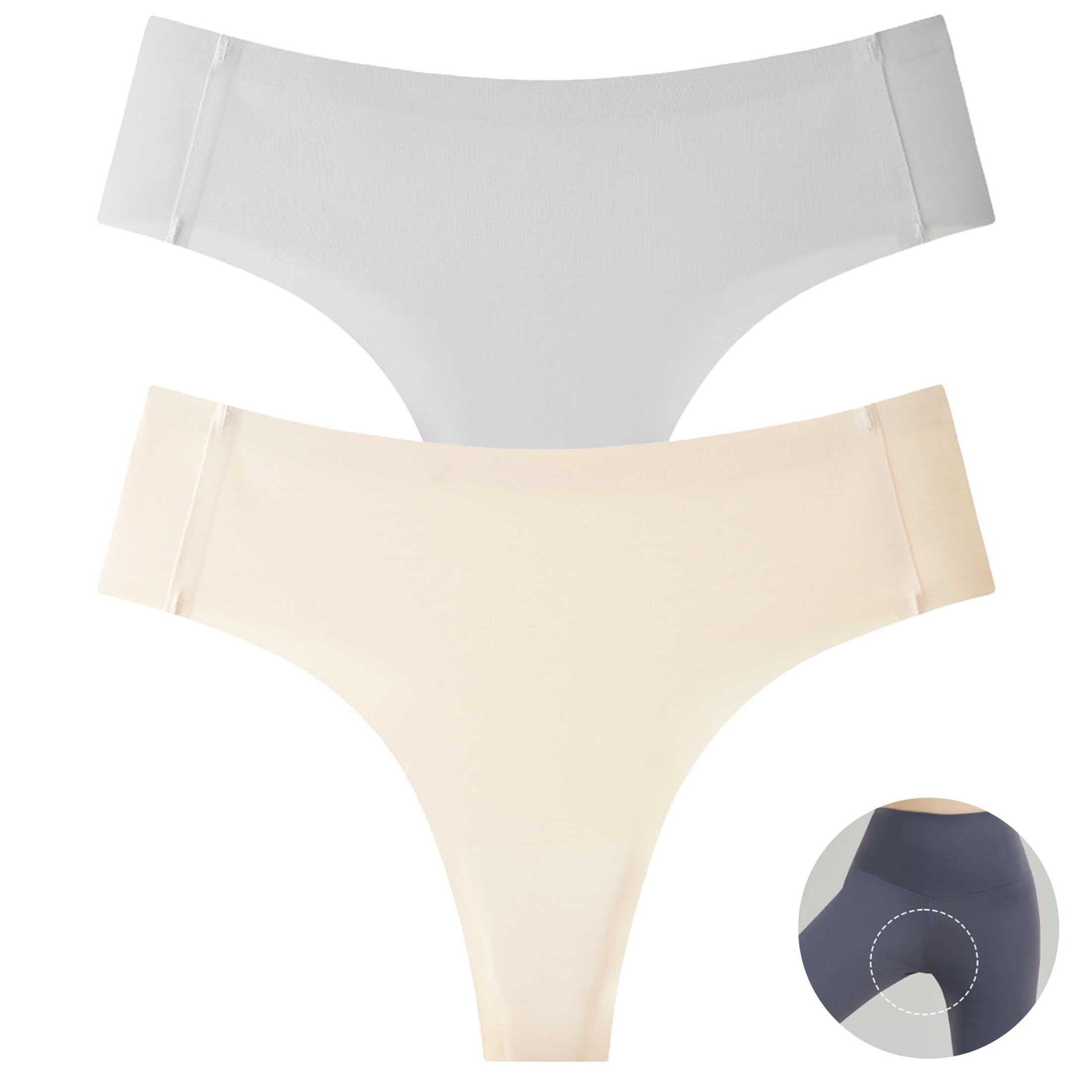 Aooho Camel Toe Cover Thongs for Women Camel Toe Concealer Panties ...