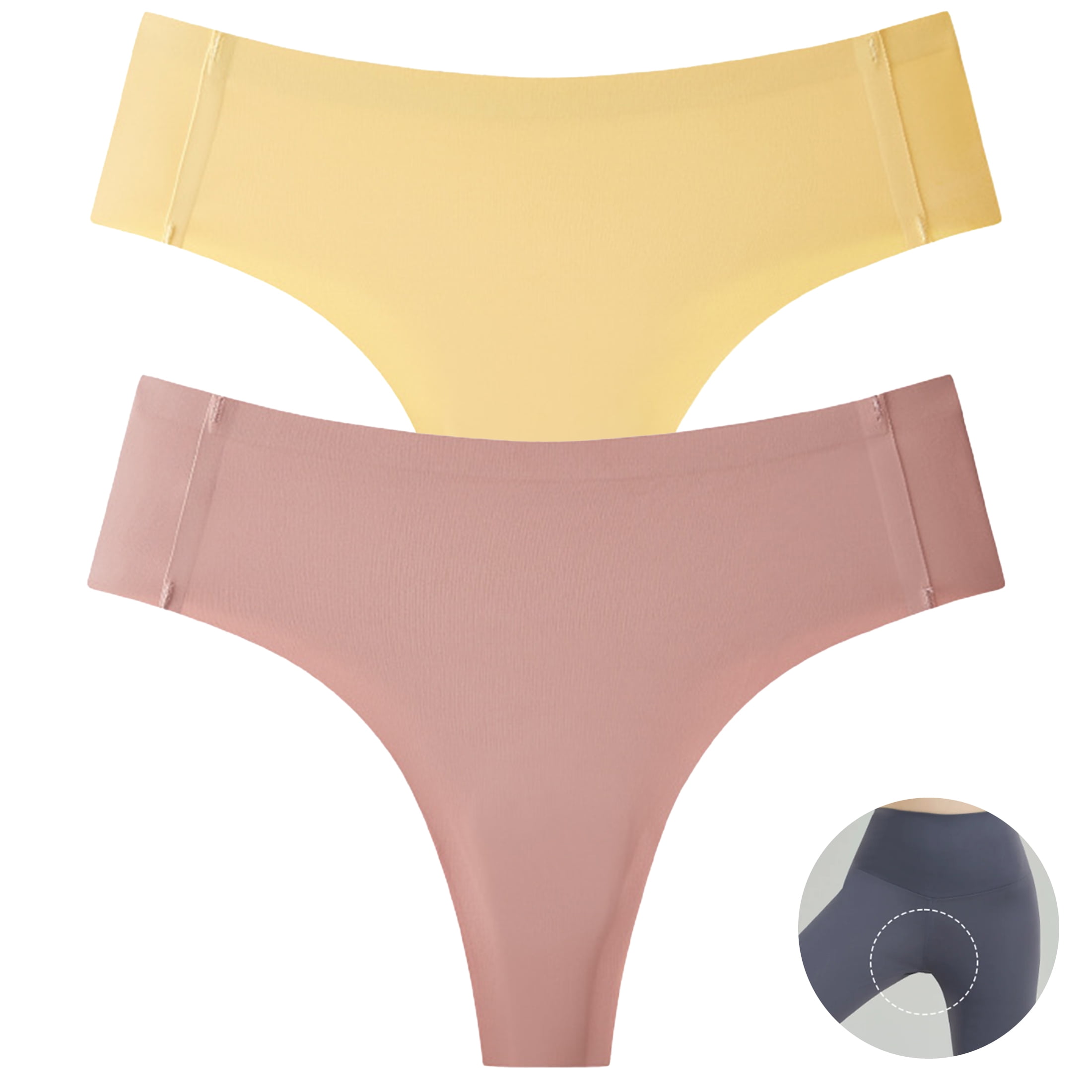 Aooho Camel Toe Cover Thongs for Women Camel Toe Concealer Panties ...