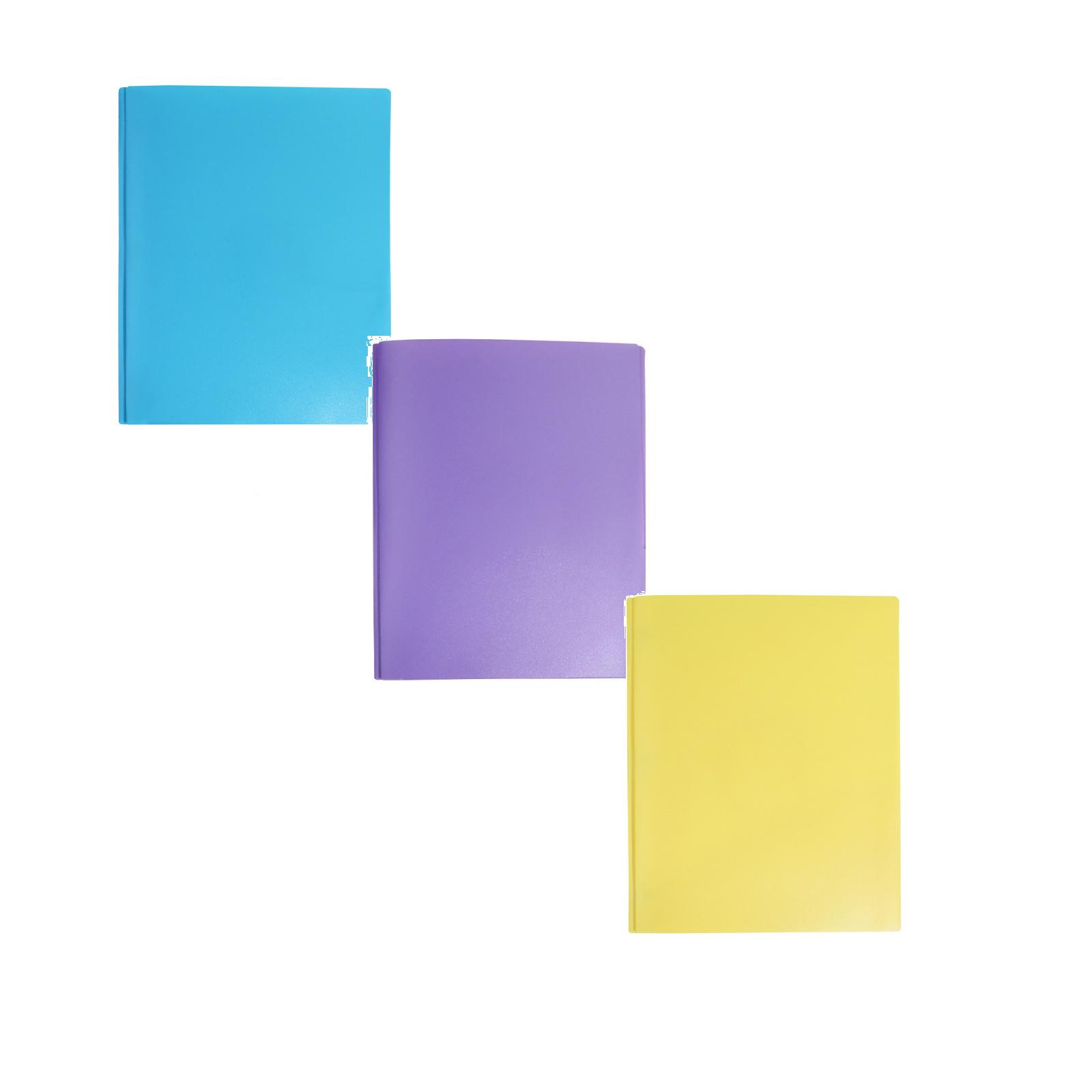 Aoorsake Clearance!Folders With Pockets Two Pocket Folder Three Hole ...