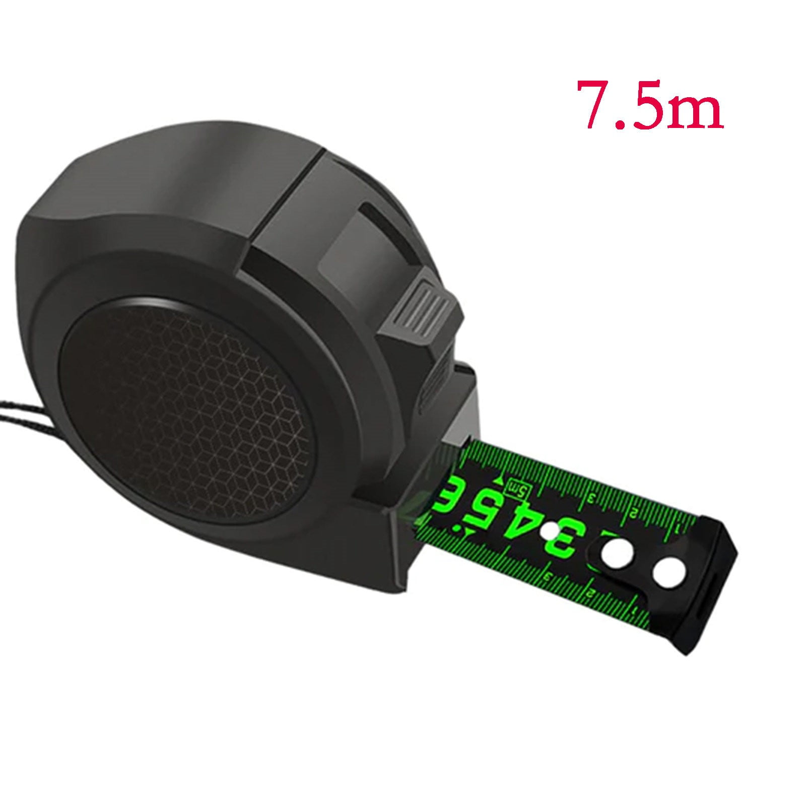 Aoorsake Fluorescent Steel Tape Measure Dark Night Fluorescent 5/7.5 ...