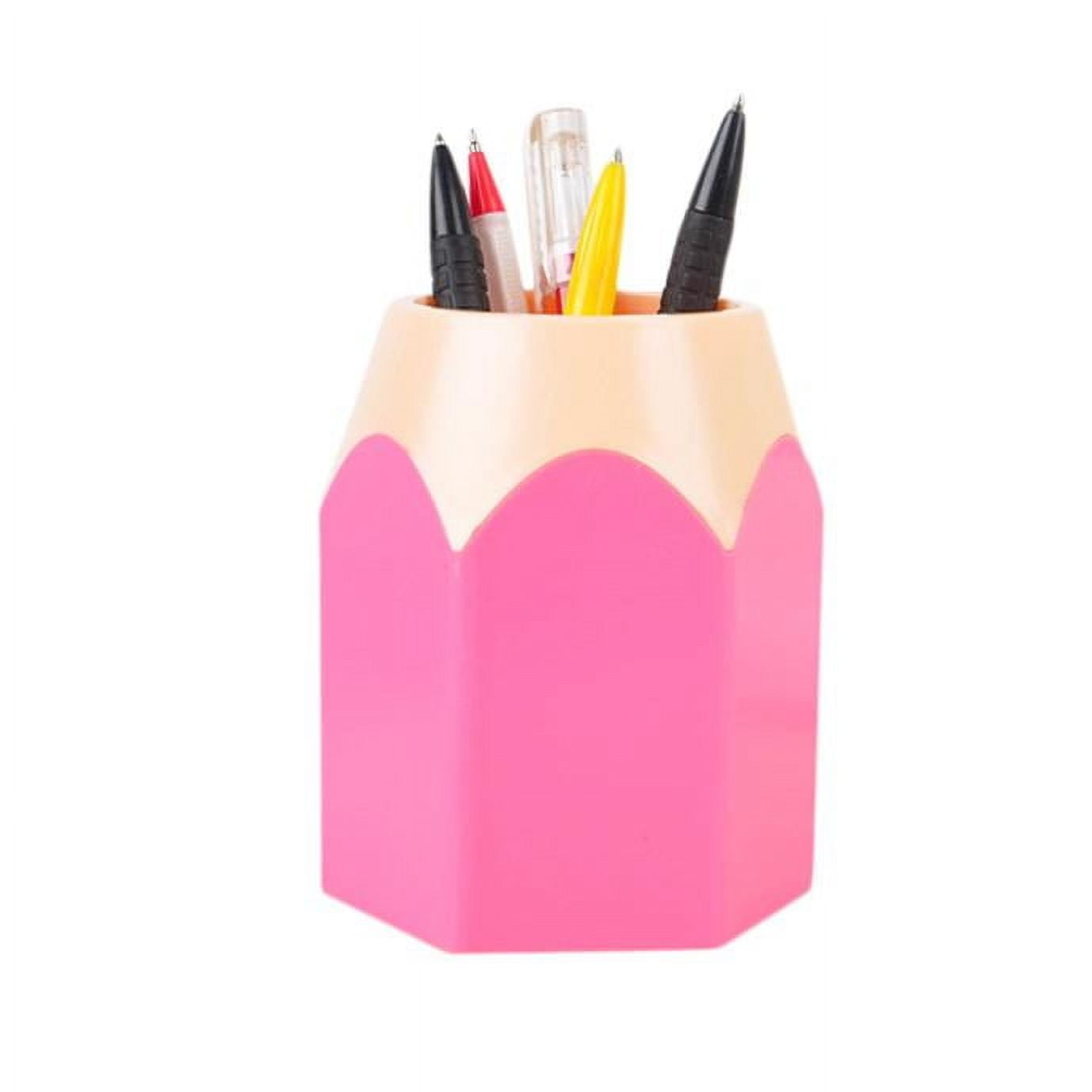Aoorsake Pot Pen Pk Brush Vase Pencil Stationery Storage Makeup Holder ...