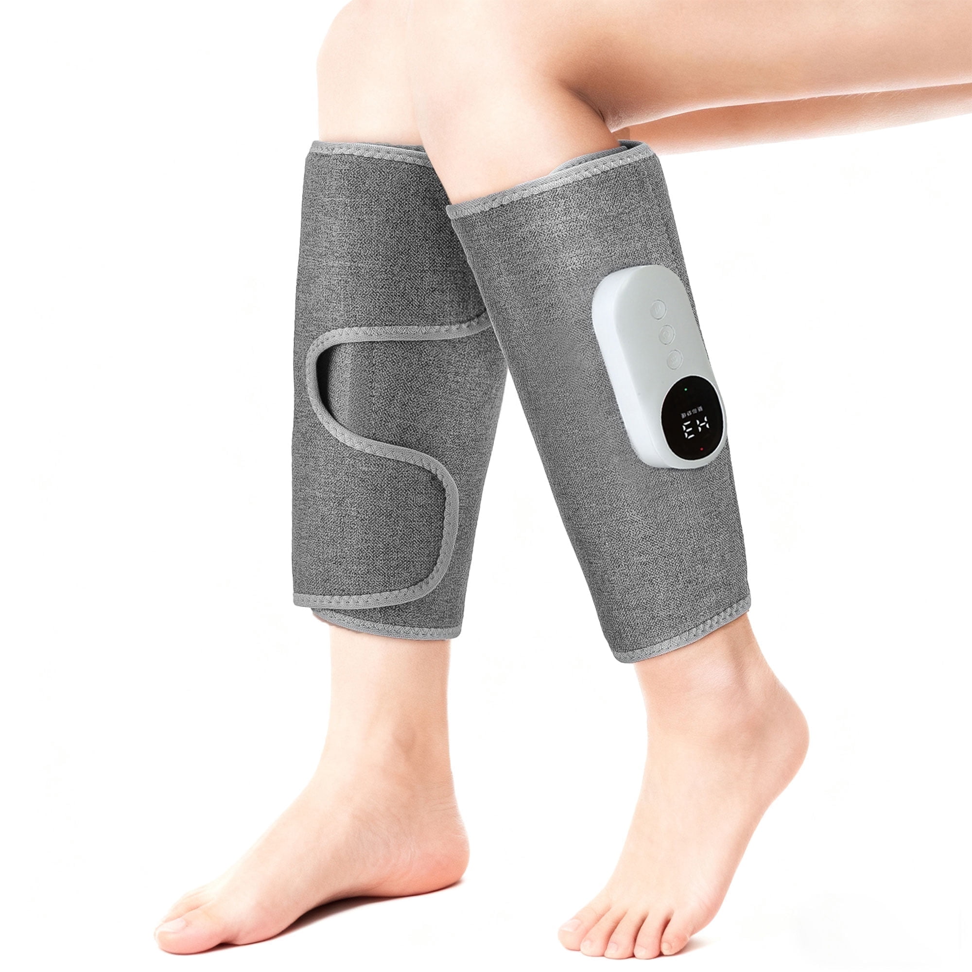 Aootek Cordless Leg Massager with Heat for Muscle Recovery, 3 Modes ...