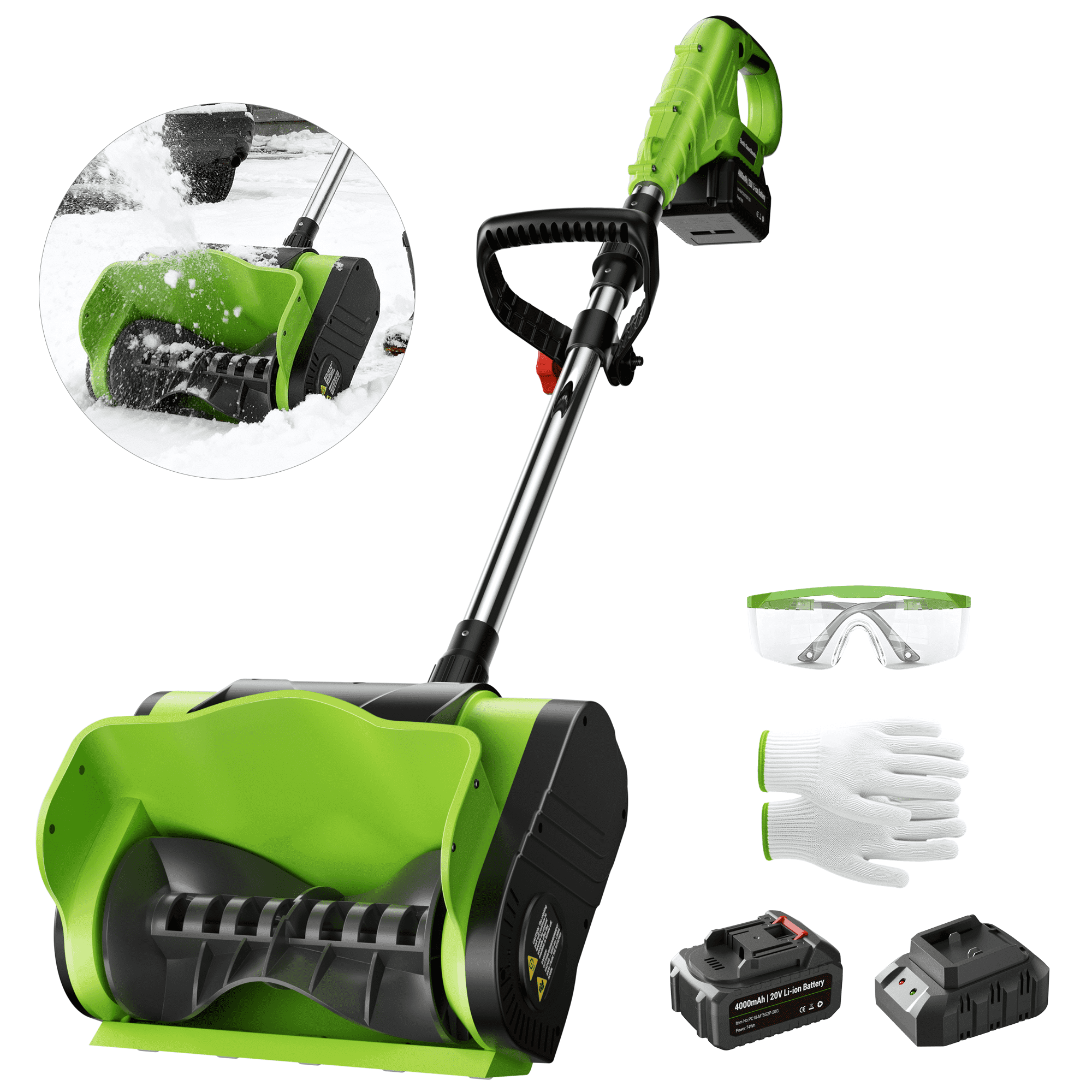 Walmart Black Friday Deals 2025 - Aootek 11 in Cordless Snow Shovel ...