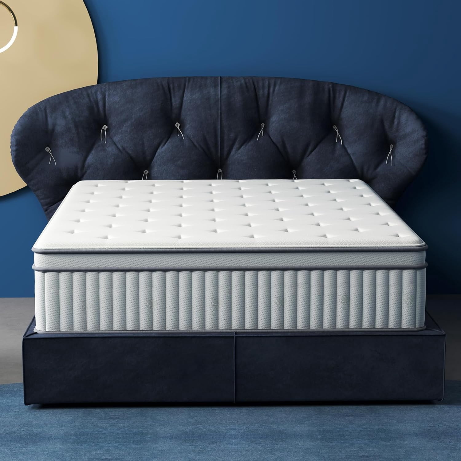 Aoowow 14 Inch Queen Size Mattress,Superior Hybrid Mattress in a Box ...