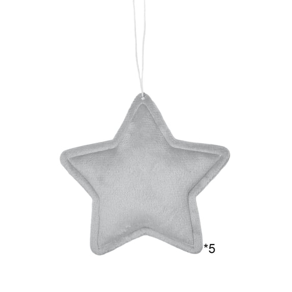 Aooww Assorted Color Star Pendant Collection - 5 PCS, Decorative ...