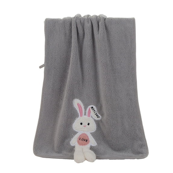 Aooww Easter Bunny Eggs Hand Towels for Bathroom Cotton Happy Easter ...