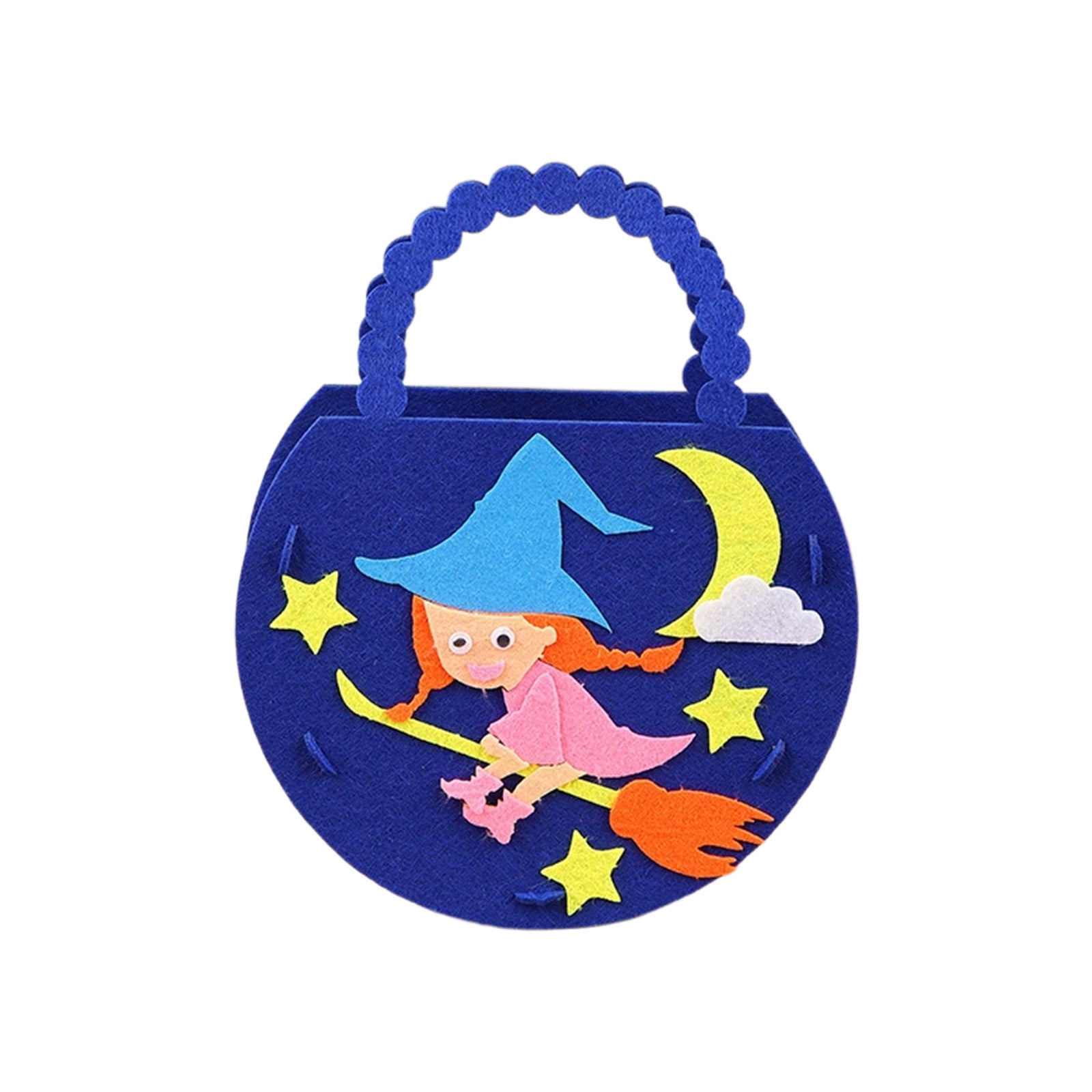 Aooww Halloween Treats Bags - Cute Ghost Witch Cauldron NonWoven Candy ...