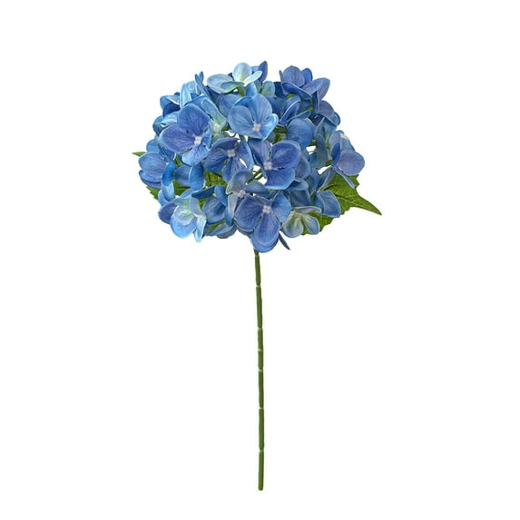 Aooww Hydrangea Artificial Flowers, Faux Hydrangea Flowers, Silk ...