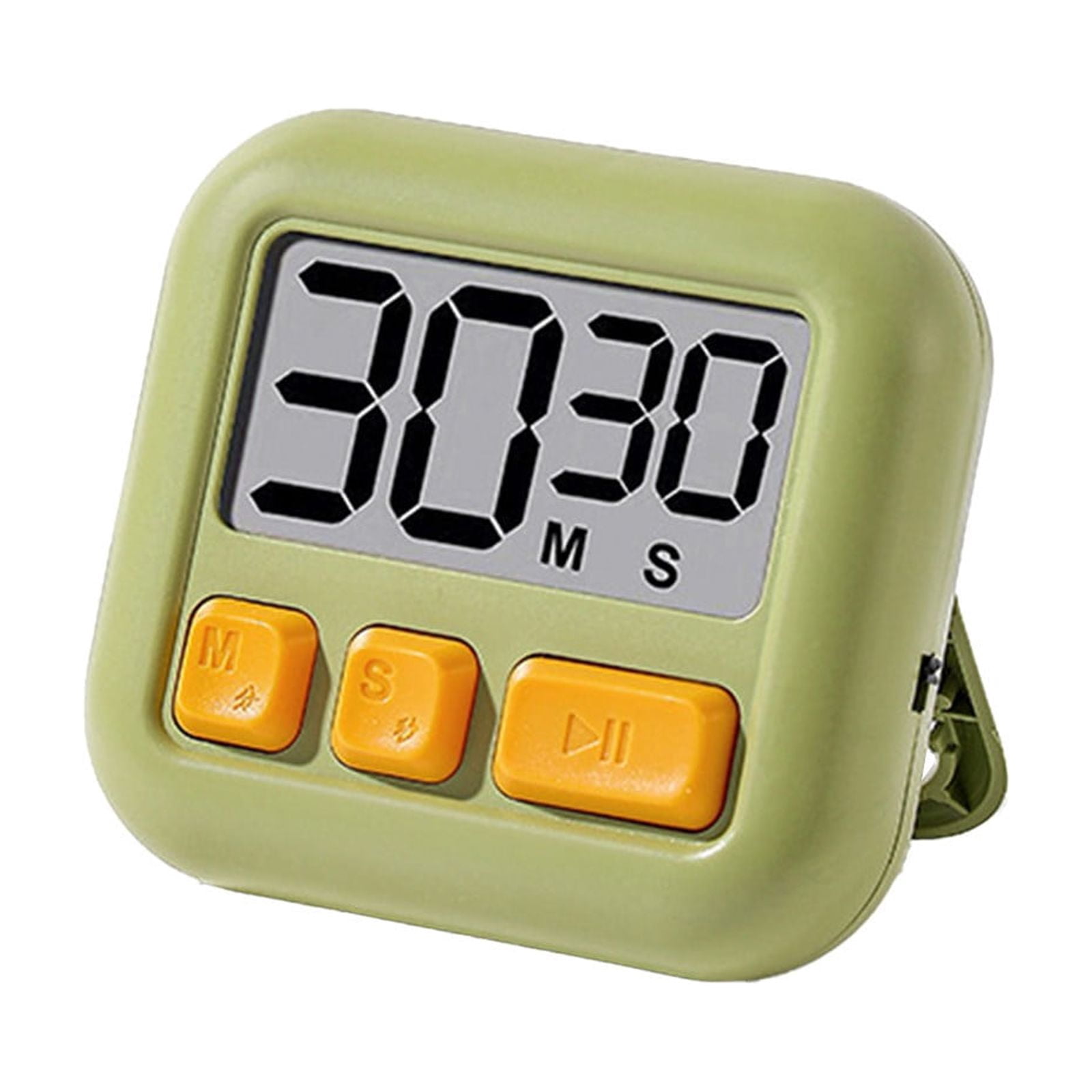 Aooww LCD Digital Kitchen Timer with Magnetic Countup Timer with Stand ...