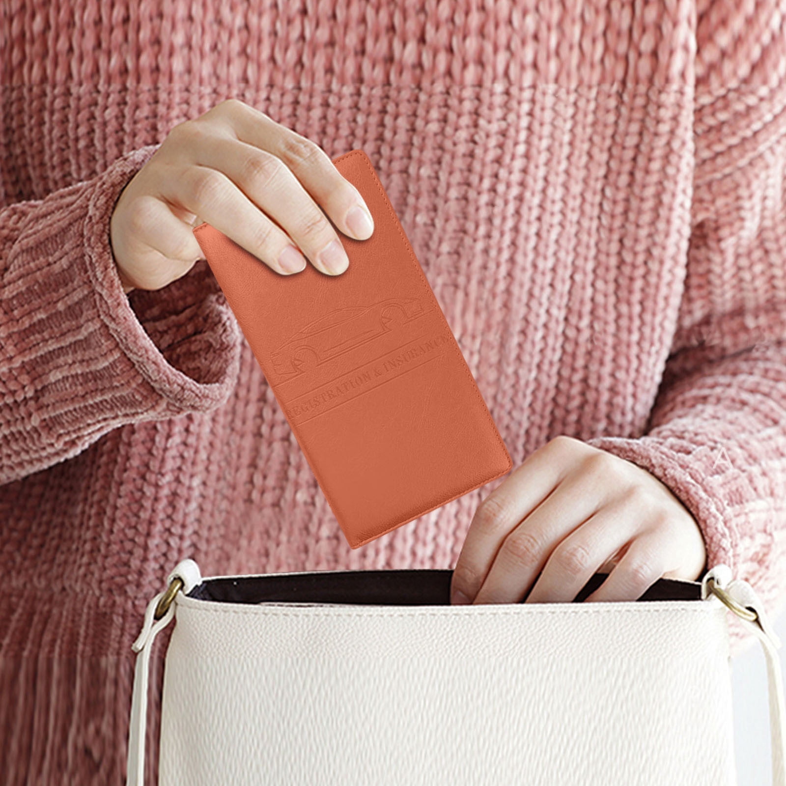 Aooww Multi Functional Driver's License Package Car Identification Card ...