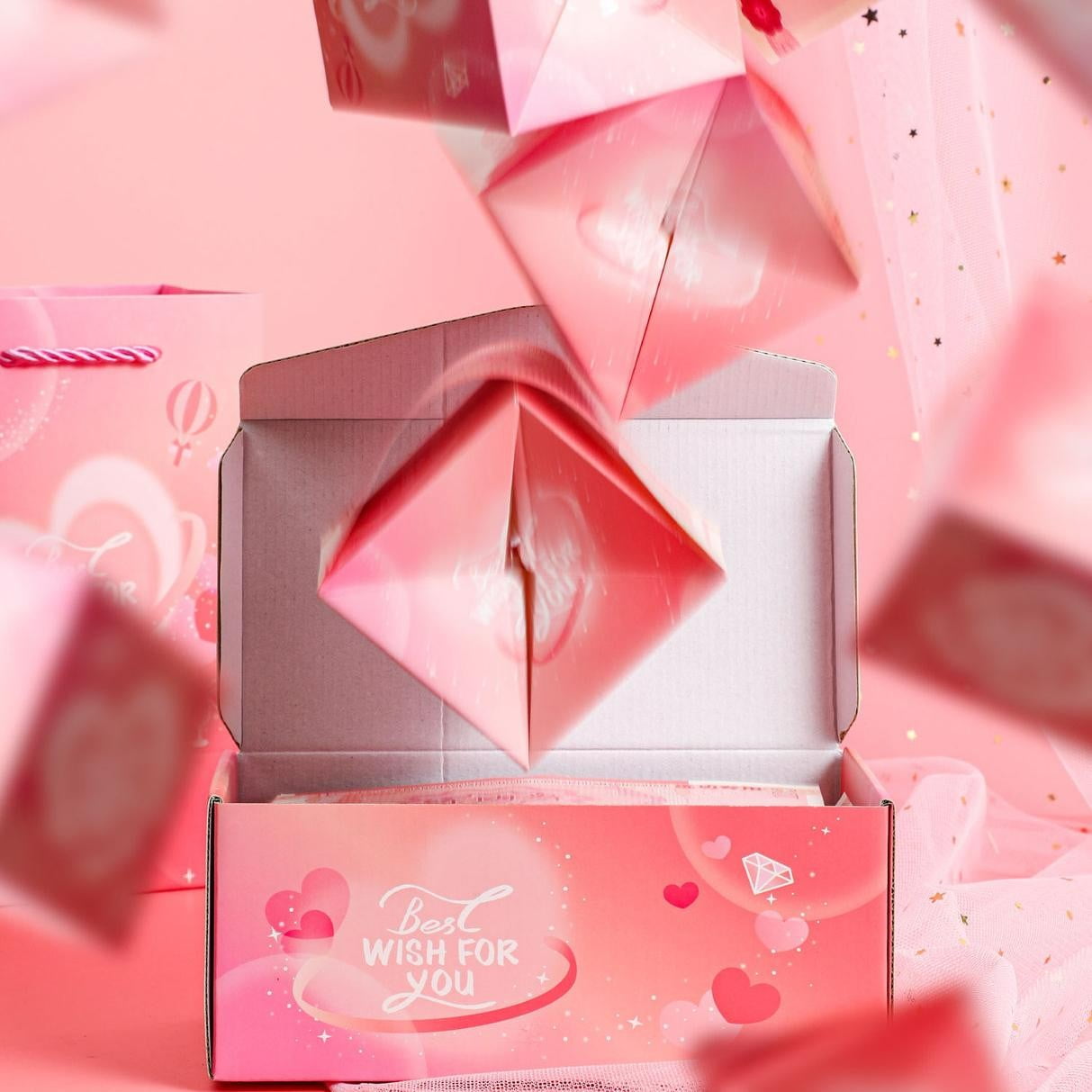 Aooww Surprise Gift Box Explosion for Money,Valentines Party Favors ...