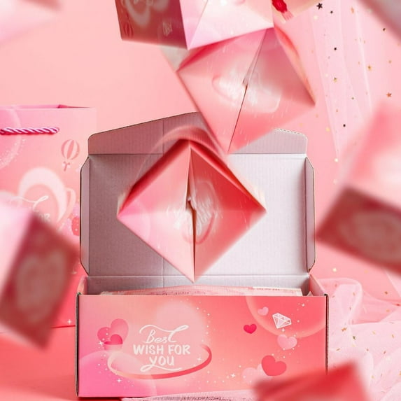 Aooww Surprise Gift Box Explosion for Money,Valentines Party Favors ...