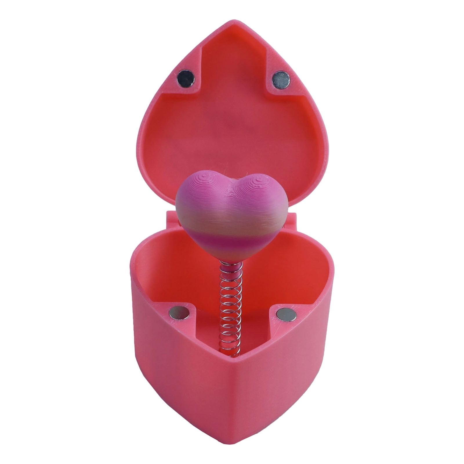 Aooww Valentine's Printed Bouncing Heart Surprise Gift Box, Pops-Up ...