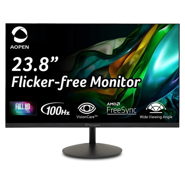Aopen 24SA2Y HBI 23.8inch Ultra-Thin 1920x1080 100Hz Refresh rate 1ms response time AMD FreeSync ...
