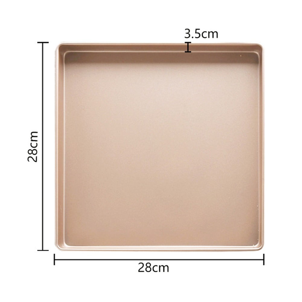 Aoqianlan 1 Pc Oven Baking Tray Baking Pad Cake Bakeware Roasting Pan ...