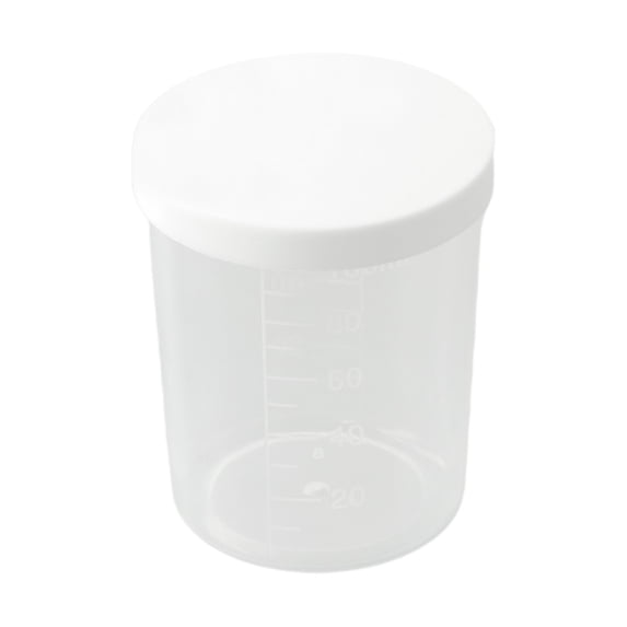 Aoqianlan 10PCS Measuring Cup With Lid Transparent Plastic Graduated ...