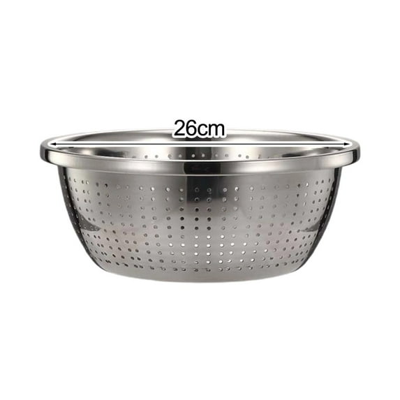 Aoqianlan 201 Stainless Steel Kitchen Draining Basin Deep Bowl with ...