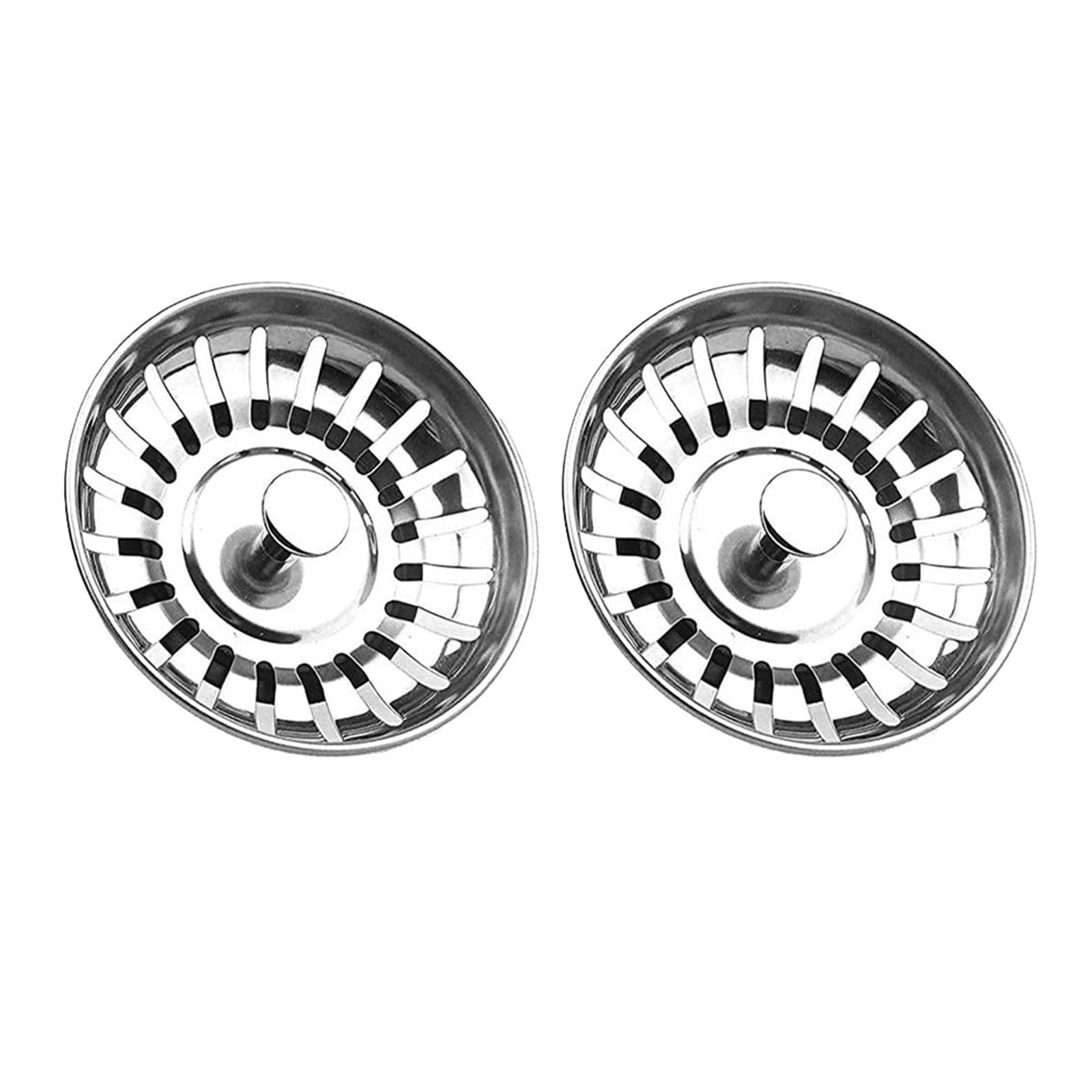 Aoqianlan 2PC Waste Plug Premium Kitchen Sink Strainer Replacement ...