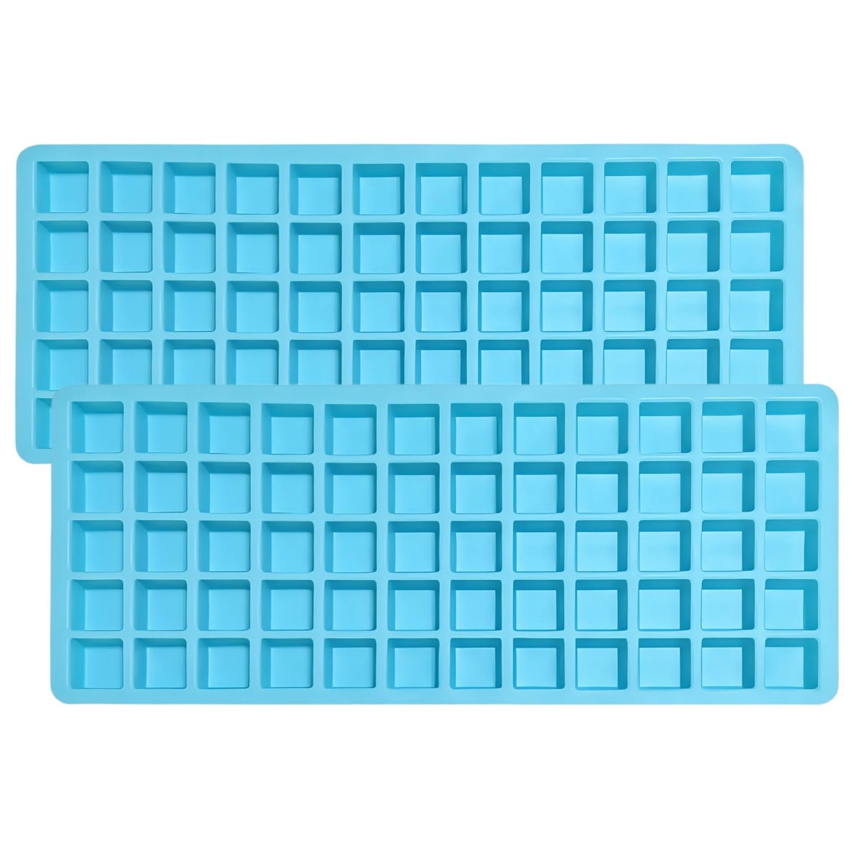 Aoqianlan 2Pcs Silicone Food Trays 60 Grids Ice Cube for Harvest Right ...