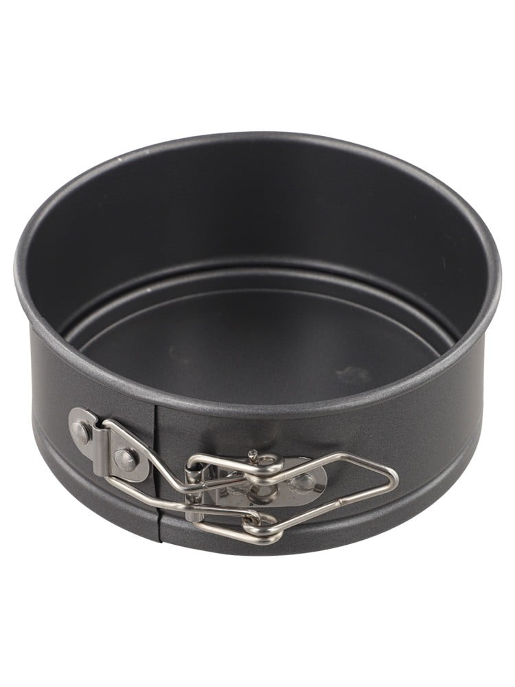Aoqianlan 4 inch Cake Pan Removable Bottom Locking Heart & Round Molds ...