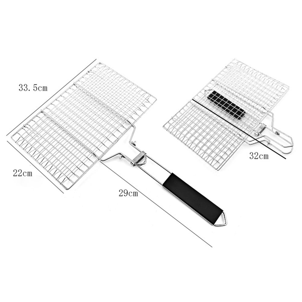 Aoqianlan Barbecue Grilling Basket Grill BBQ Net Steak Meat Fish Veg ...