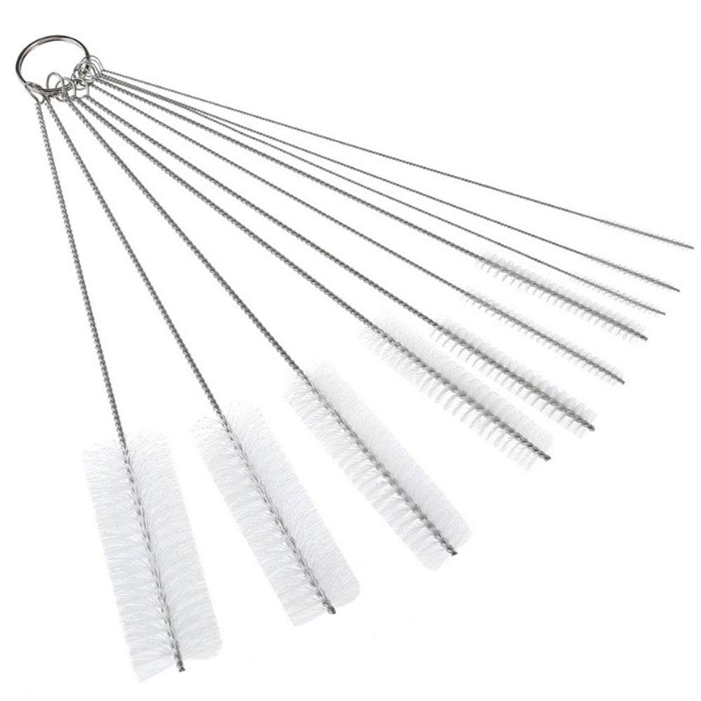Aoqianlan Bottle Cleaning Brushes Set Tube Straw Brush Nylon Bottle ...