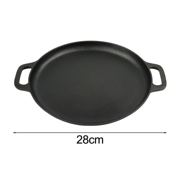 Aoqianlan Cast Iron Pancake and Grill Pan with Rim for Induction ...