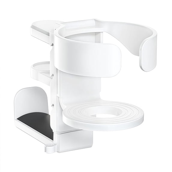 Aoqianlan Cup Holder Black Headphone Hanger Efficient Organization ...