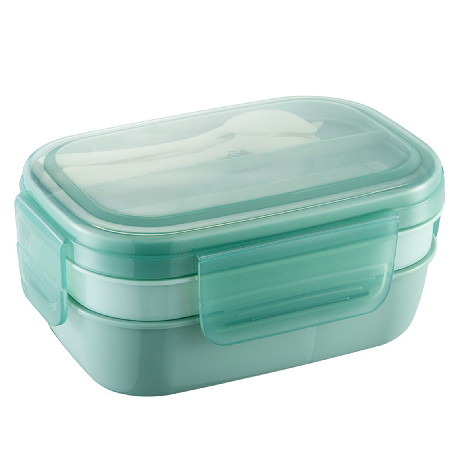 Aoqianlan Food Container with Separate Compartments and Salad Dressing ...