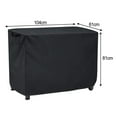 Aoqianlan Heavy Duty Outdoor Bar Table Cover Designed for Stability and ...