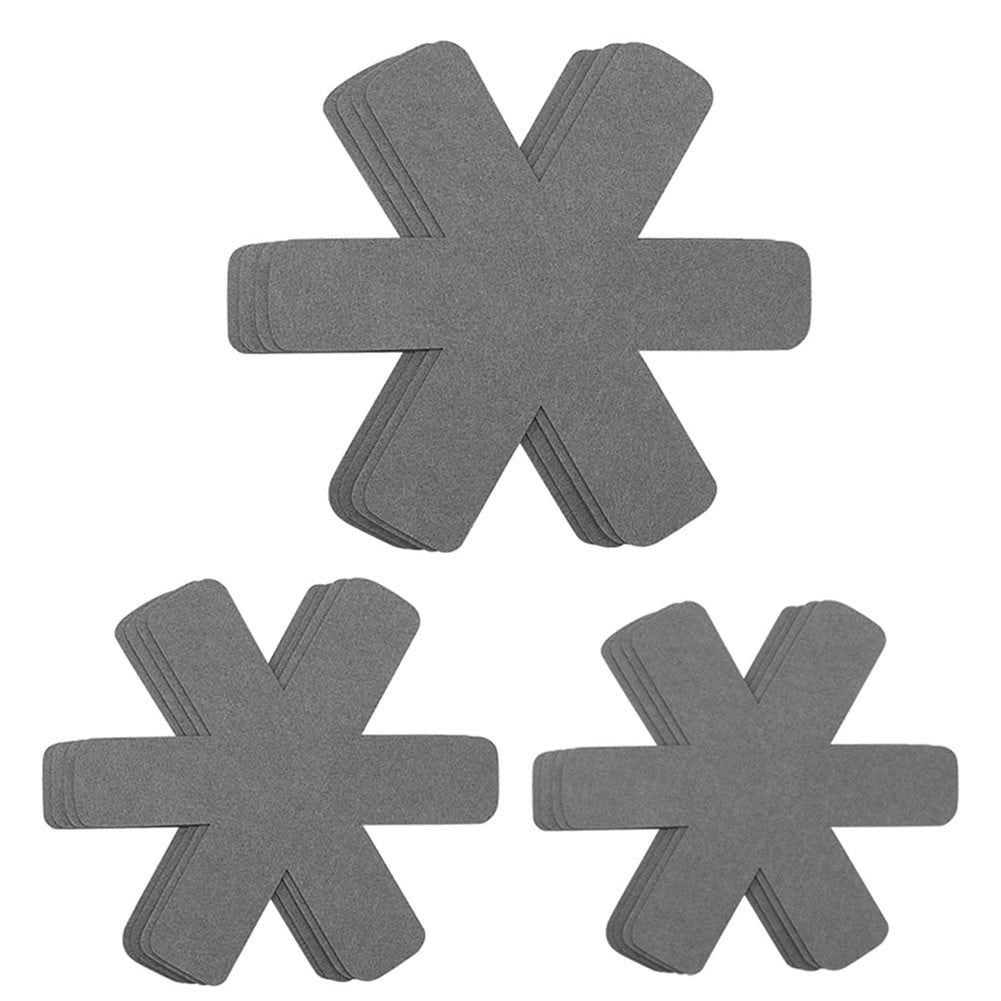 Aoqianlan Kitchen Countertop Pan Protectors Pack of 12 Friction Damage ...