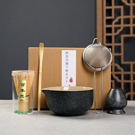 Aoqianlan Matcha Bowl Set Tea Whisk & Tools for Japanese style Home Tea ...