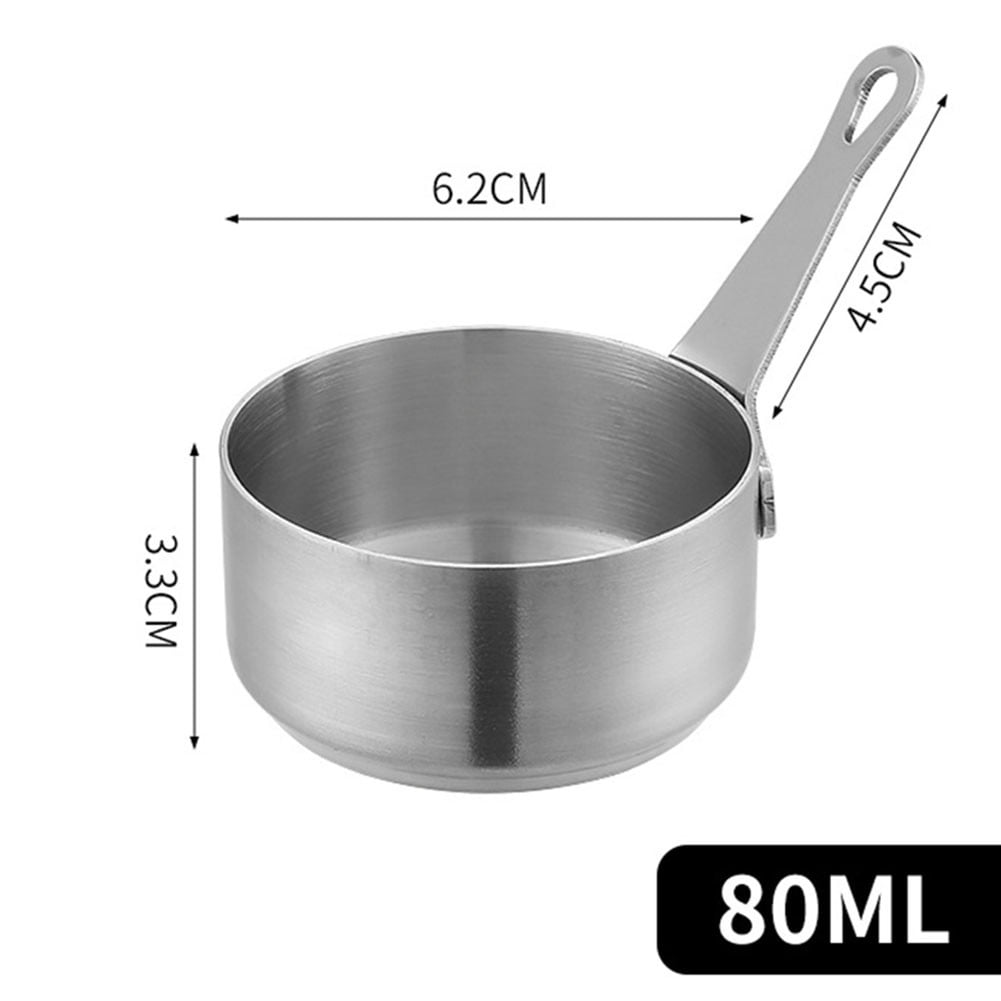 Aoqianlan Pot Gravy Stainless Steel Milk Pot Sauce Pan Small Saucepan ...